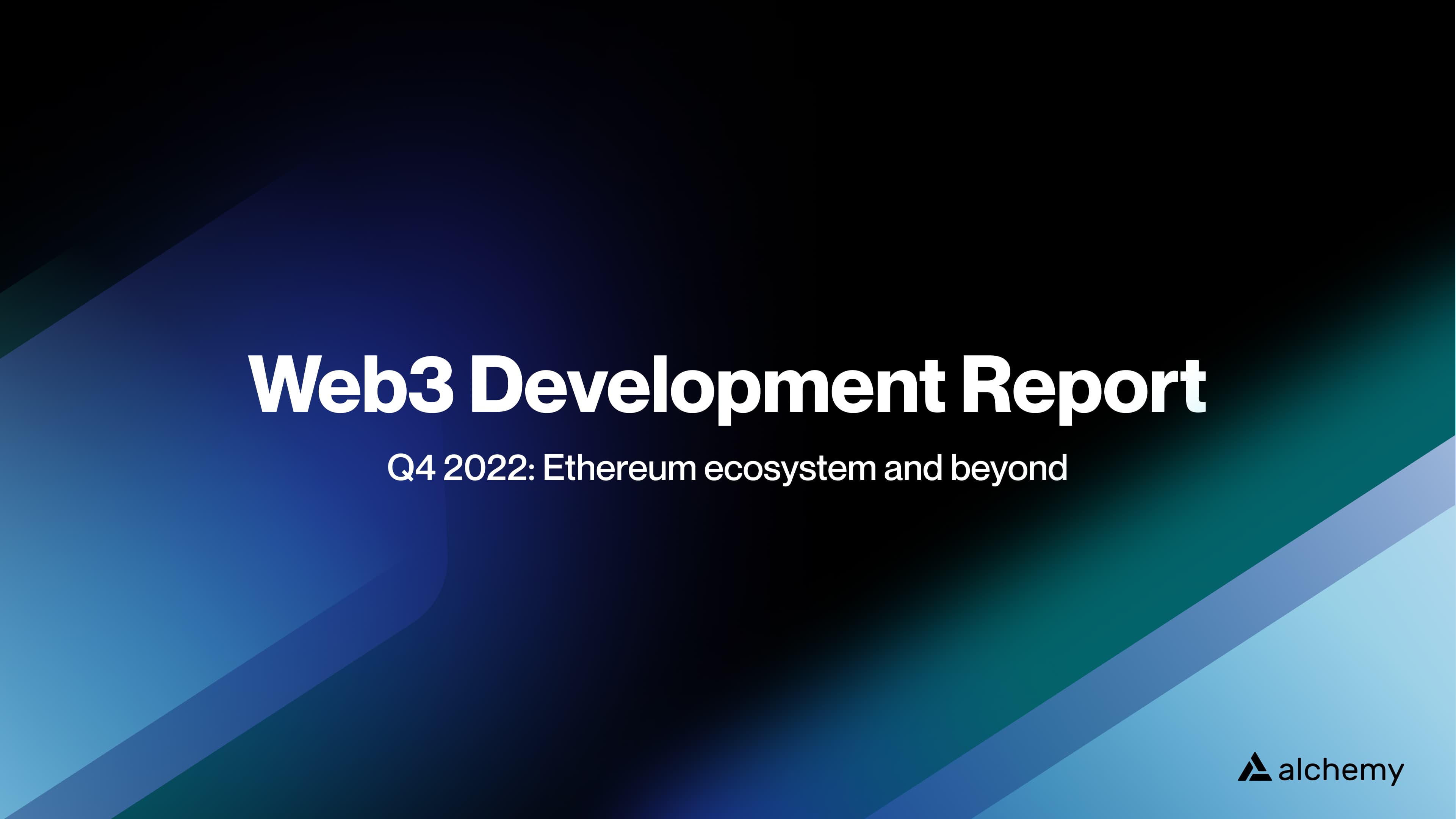Web3 Development Report (Q4 2022) | Alchemy