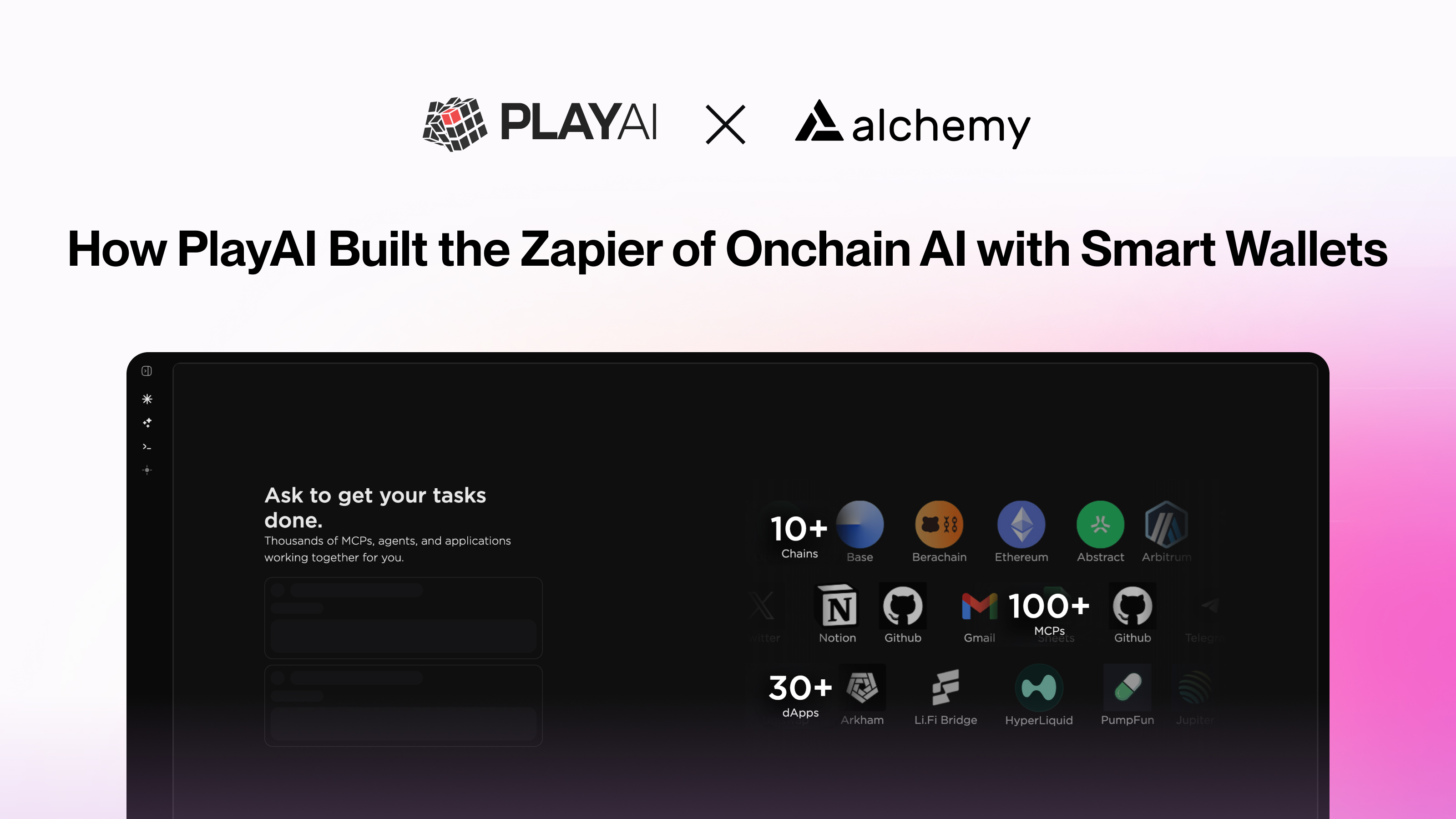 How PlayAI built AI workflows with Alchemy smart wallets