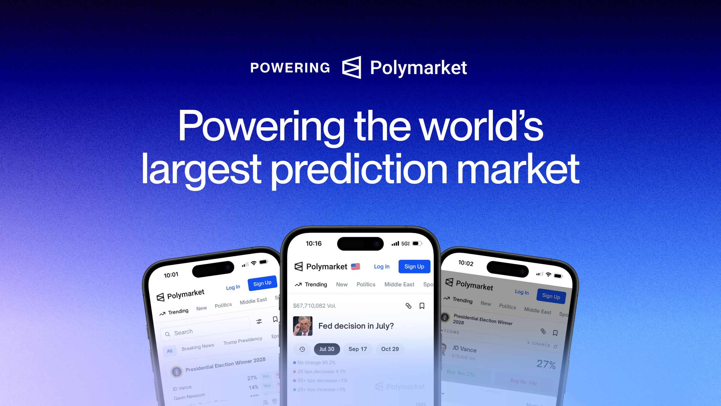 Building the world’s largest prediction market